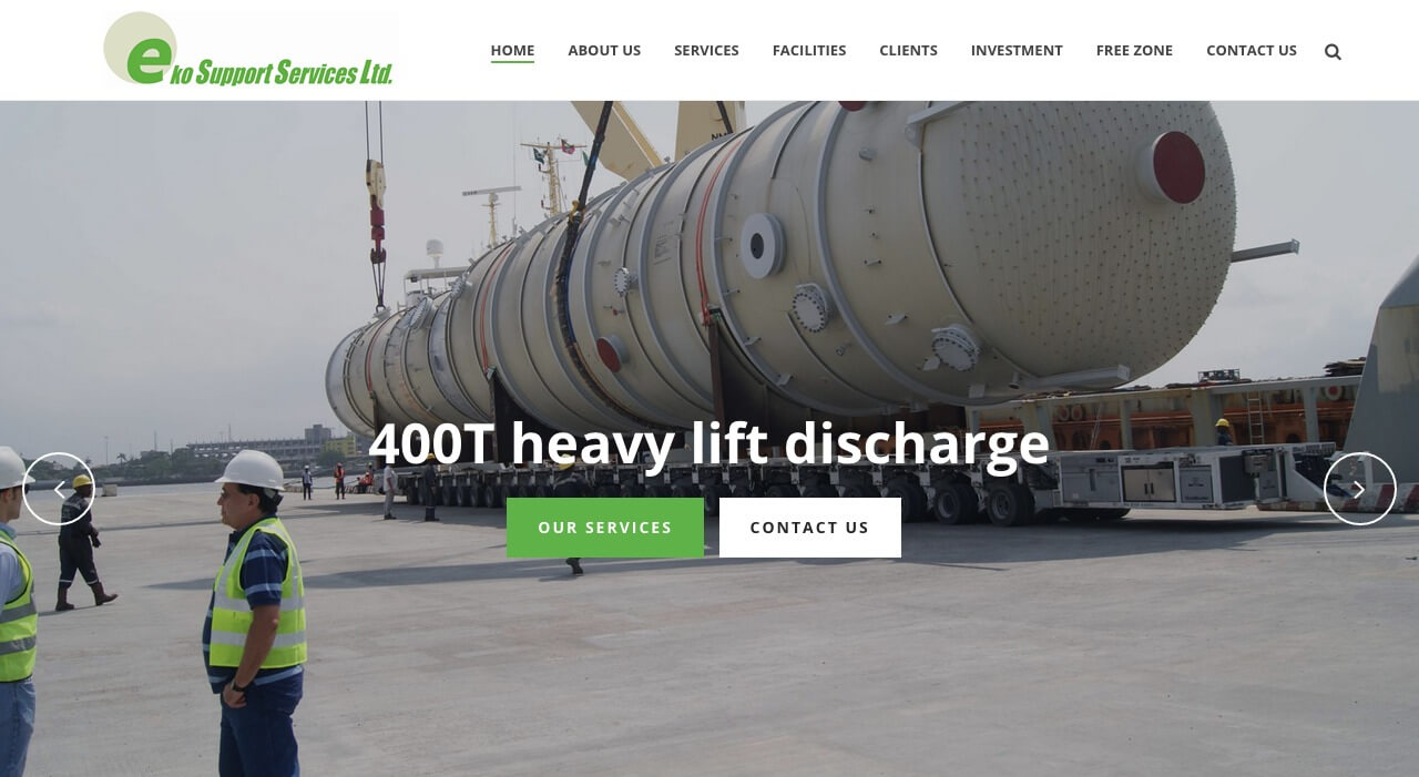 Eko Support Services Website - Double Infinity