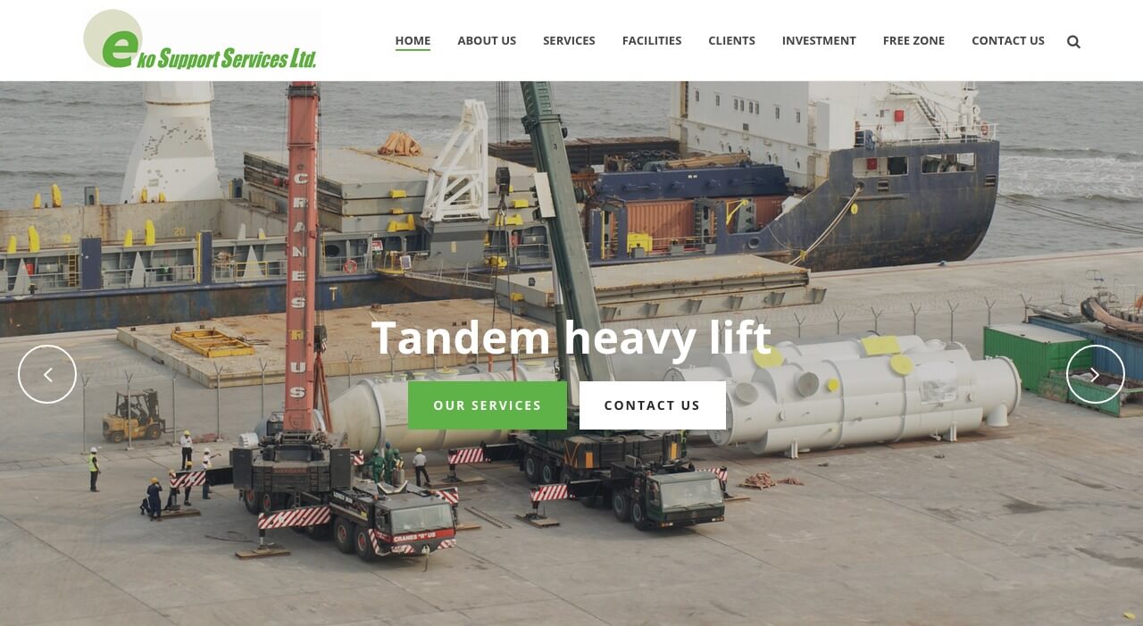 Eko Support Services Website - Double Infinity